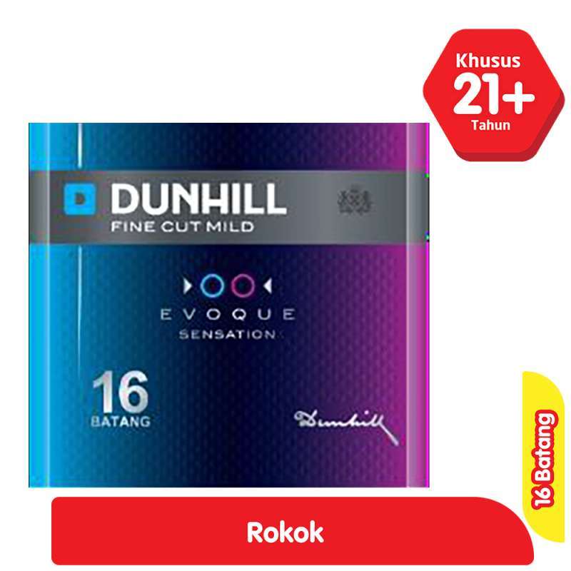 Jual Dunhill Fine Cut Mild Evoque Rokok 16 Batang Di Seller Alfamart ...