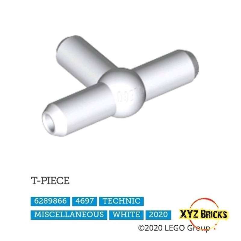 Promo LEGO Parts 6289866 - Technic Pneumatic T-piece White Diskon 10% ...