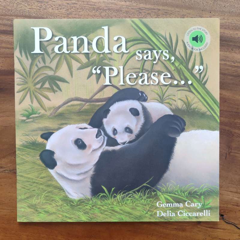 panda says please