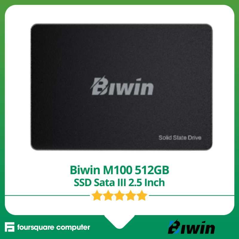 Disco Duro Interno Ssd Disco Rígido Biwin M100 512GB SSD SATA3 550MB/s ...
