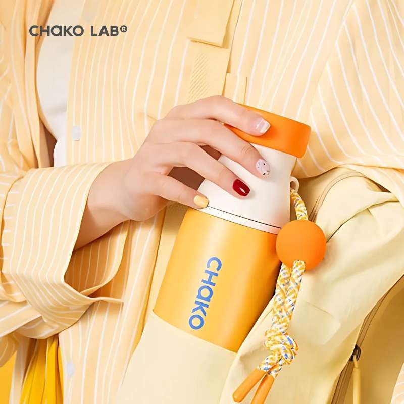 Jual Chako Lab Milk Pod Insulated Two-ways Bottle 520ml - Taro Buzz Di ...