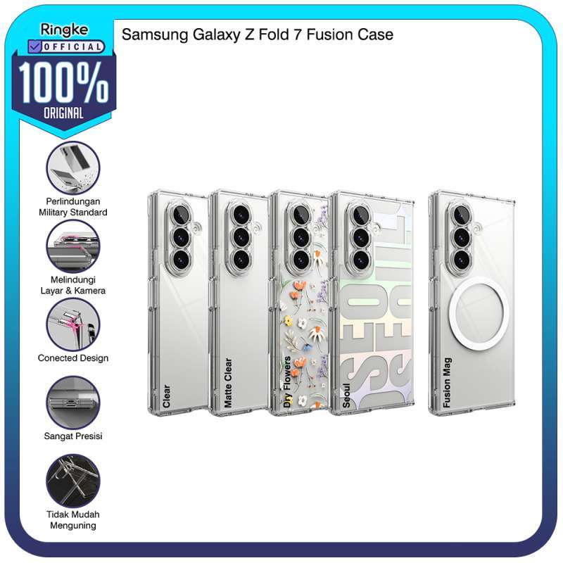 Promo Casing Ringke Samsung Galaxy Z Fold 7 Fusion / Fusion Design ...