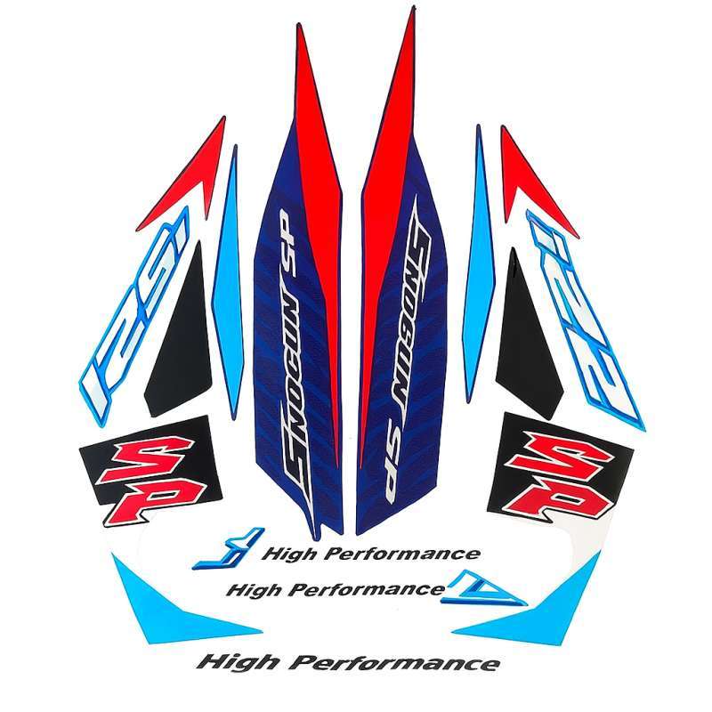 Jual Striping List Suzuki Shogun Sp 125 Tahun 2007 - Biru Di Seller Rj ...