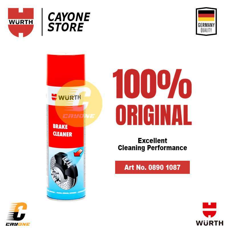 Jual Wurth Brake Cleaner 500 Ml - Cairan Pembersih Rem Mobil Motor ...