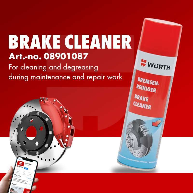 Jual Wurth Brake Cleaner 500 Ml - Cairan Pembersih Rem Mobil Motor ...
