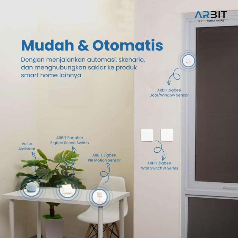 Promo Arbit Zigbee Wall Switch N Series 1 2 3 Gang Saklar Pintar Smart ...