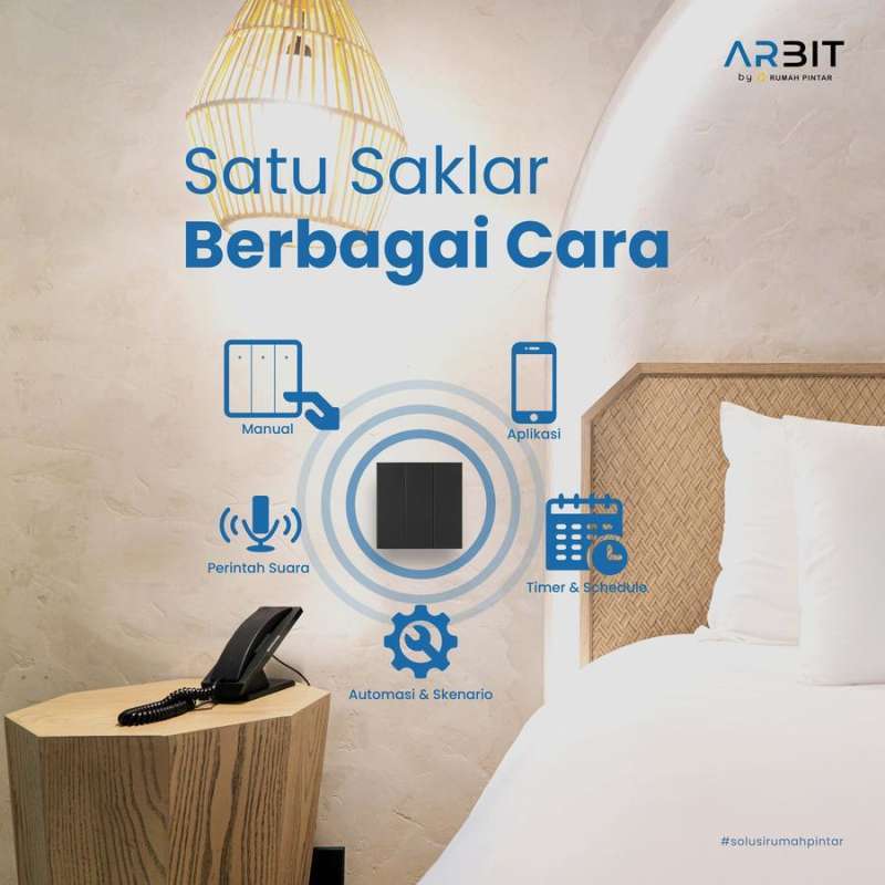 Promo Arbit Zigbee Wall Switch N Series 1 2 3 Gang Saklar Pintar Smart ...