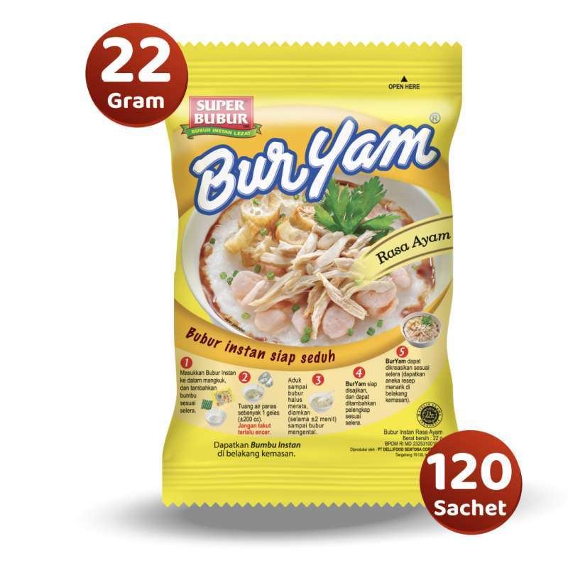 Promo Paket 1 Karton Super Bubur Buryam Diskon 9% Di Seller Mayora ...