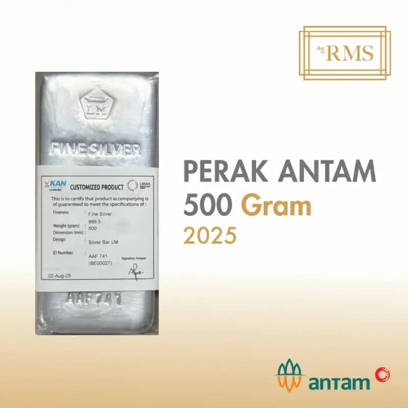 Jual Perak Antam 100 Gram 💯100% Asli, Model & Harga Terbaru Update Hari ...