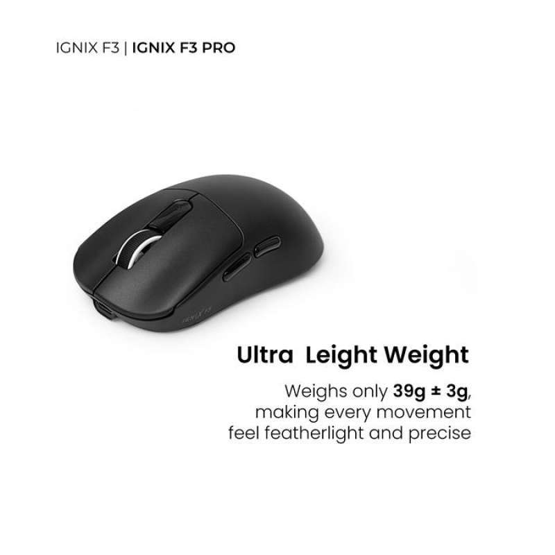 Jual Vortexseries Ignix Series F3 Mouse | Ultra Light Wireless Tri Mode ...