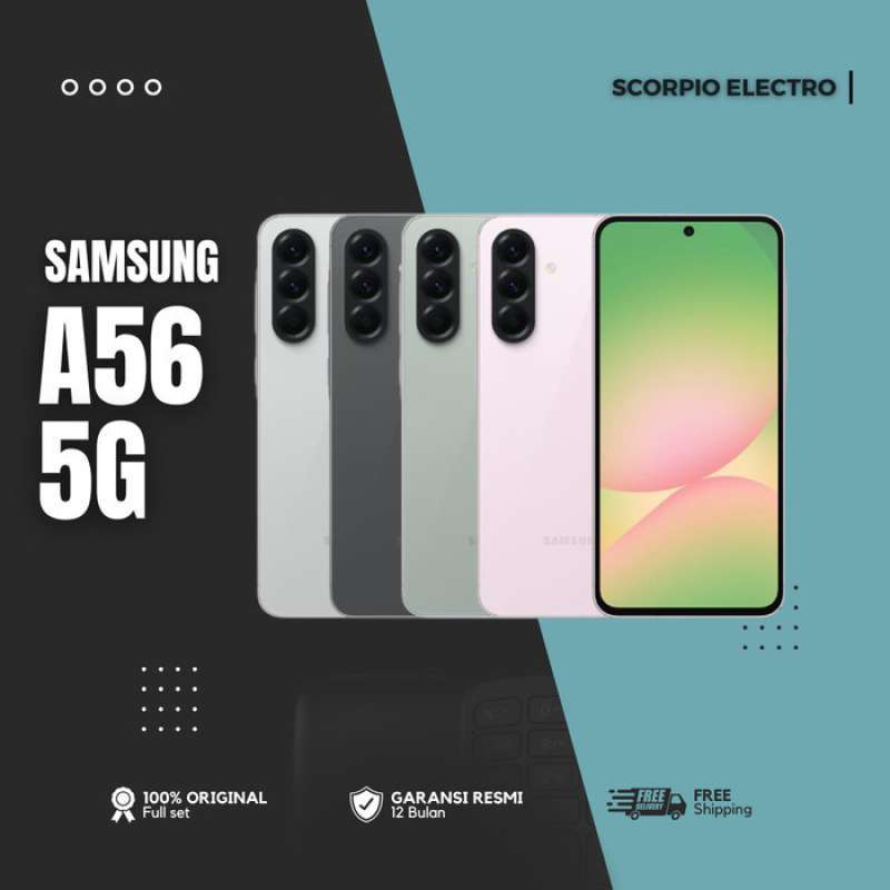 Promo Samsung A56 5g Garansi Resmi - Graphite 8256 Diskon 3% Di Seller ...