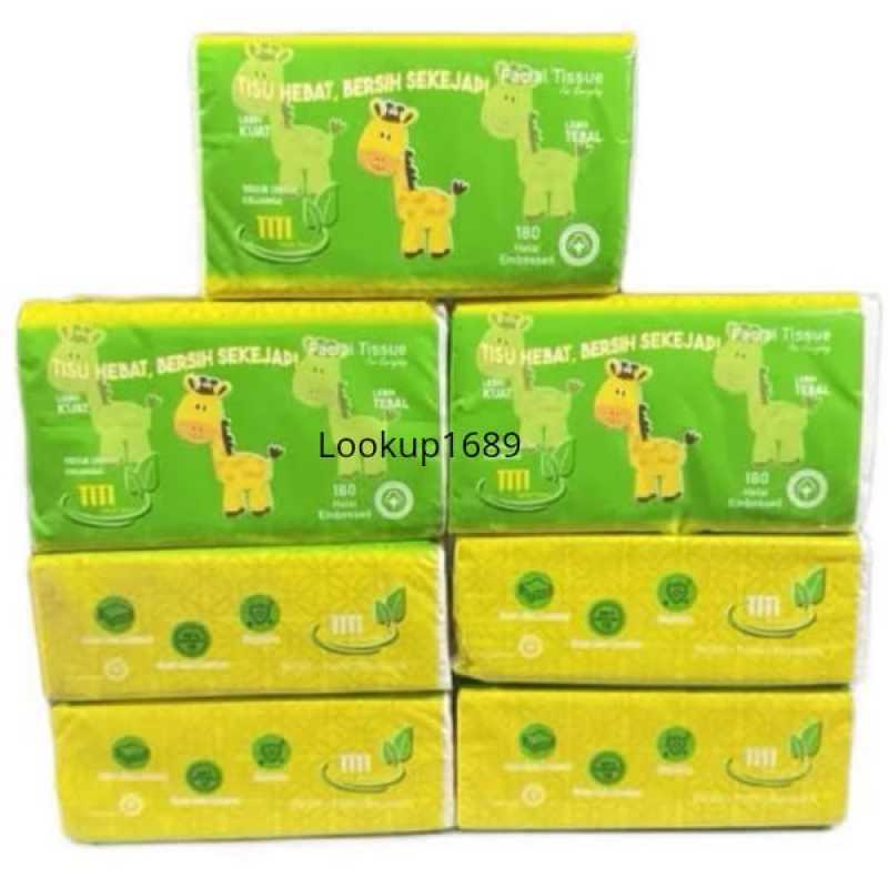 Promo Paket Hemat !!tisu Titi Murah Facial Tissue Paket 6 Pack 180 ...