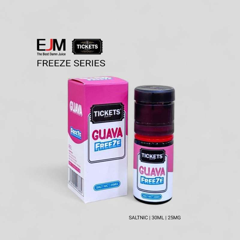 Jual Ejm Tickets Guava Freeze 30ml By Ejm Di Seller Lowcos ID - Toko ...