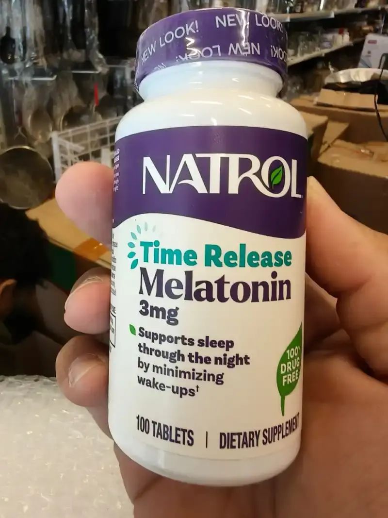 Natrol Melatonin Time Release 3 Mg 100 Tablets Melatonin 3mg Time