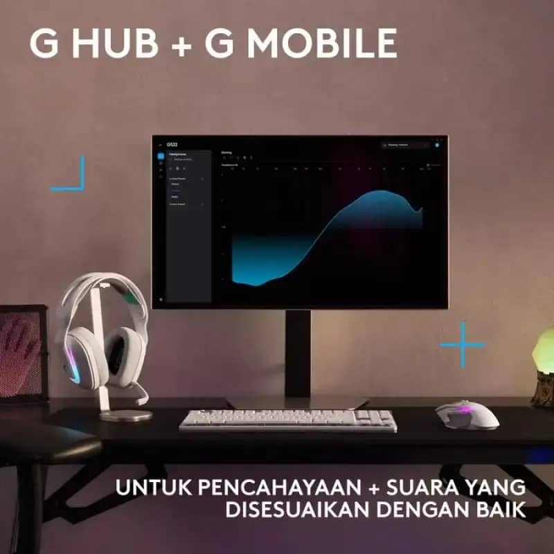 Jual Logitech G522 G-522 Lightspeed Wireless Gaming Headset Bluetooth ...