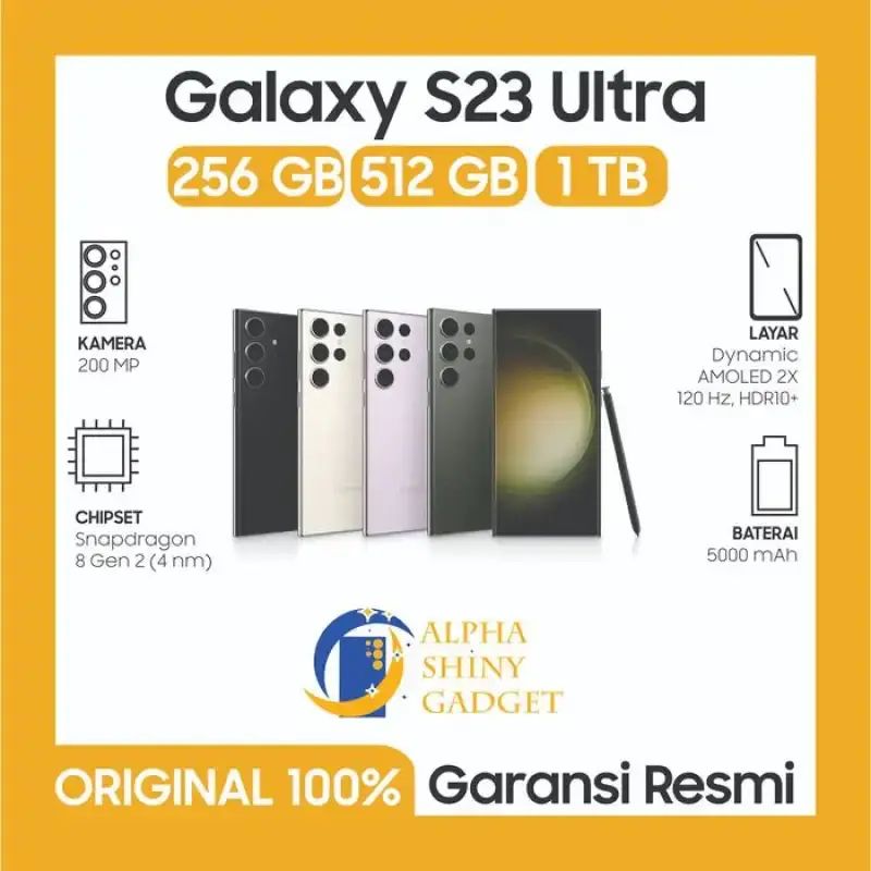Samsung S23 Ultra 512 GB 🔥 Harga & Spesifikasi Terbaru Mei 2026