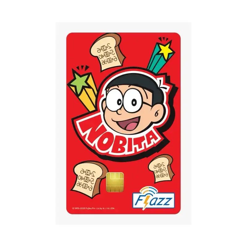 Jual Kartu Flazz Limited Edition Doraemon Colour Nobita Gen 2 Di Seller ...