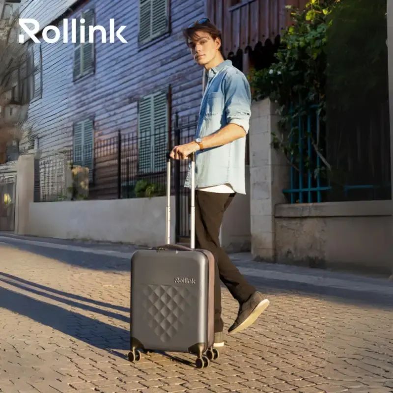 Promo Rollink Koper 360 21 Koper Collapsible Bisa Di Extend - Warm Grey ...