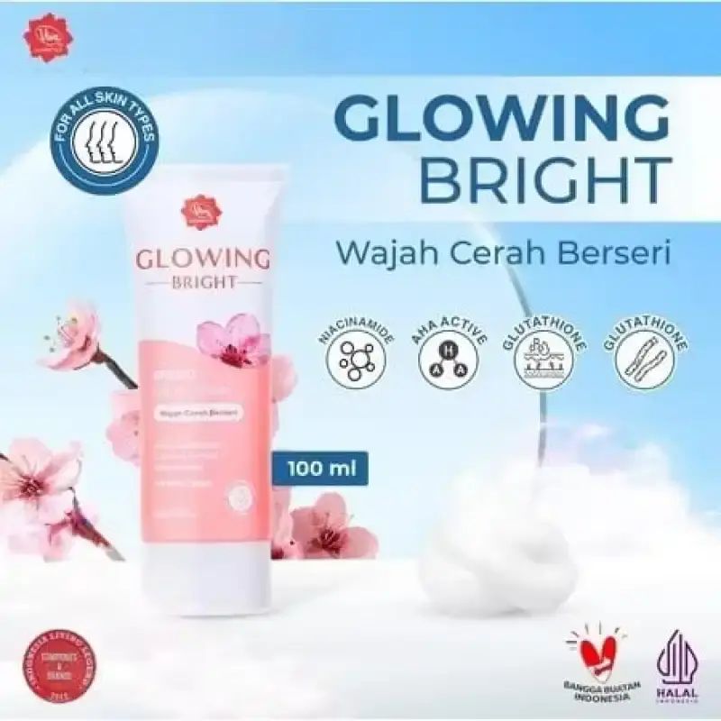 Jual Viva Bright Facial Foam | Facial Wash With Niacinamide, Aha, Bha ...