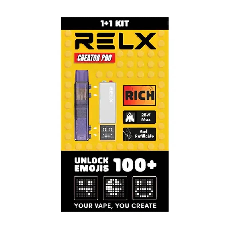 Jual Relx Creator Pro Kit (isi Device Dan 1 Cartridge 0.6 Ohm) - Grey ...