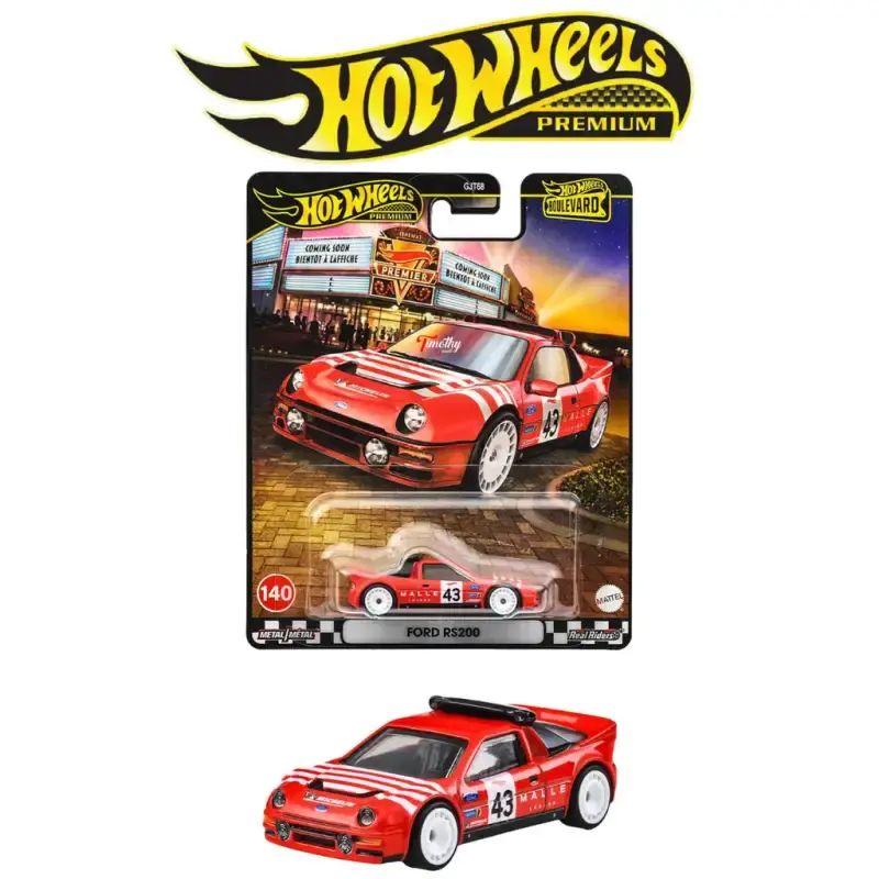Promo Hot Wheels Premium Boulevard Ford Rs200 Merah Rally Mobil Balap ...