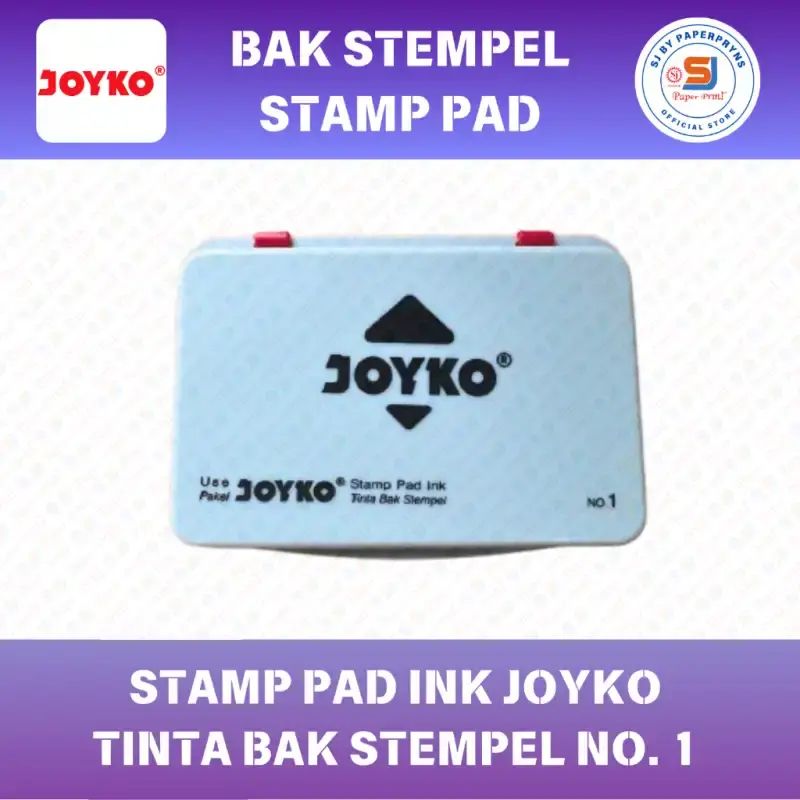Jual Bak Stempel Stamp Pad Joyko No. 1 Di Seller Sj By Paperpryns ...