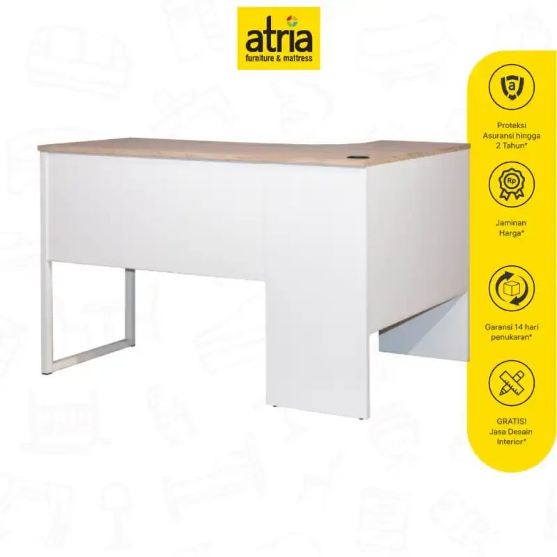 Jual Atria Meja Komputer Akilli White Oak Di Seller Atria Flagship ...