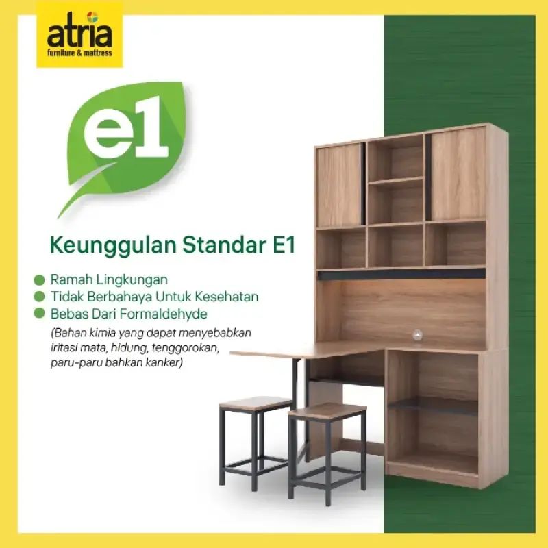 Jual Atria Meja Komputer Akilli White Oak Di Seller Atria Flagship ...