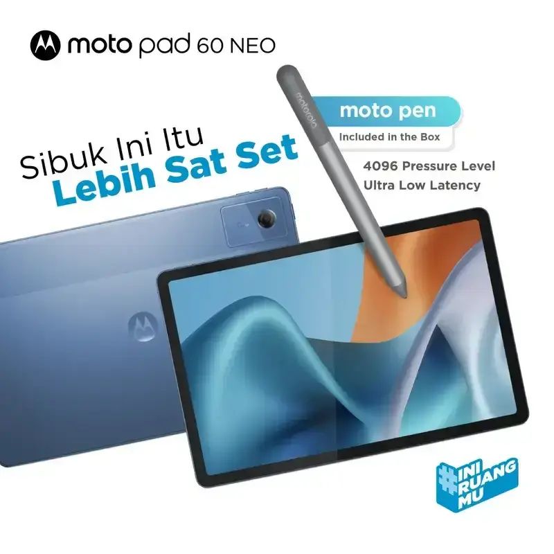 Jual Motopad 60 Neo - 4gb/128gb Dimensity 6300 11 Inch - 2.5k - 500nits ...