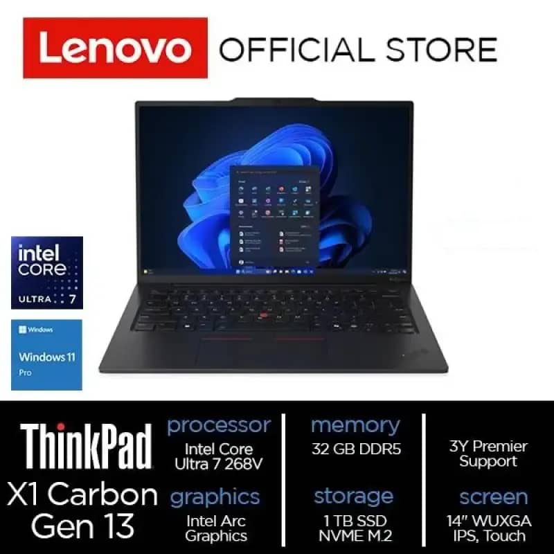 Lenovo Thinkpad X1 Carbon X13 - 🔥 Harga & Spesifikasi Terbaru Juni 2026