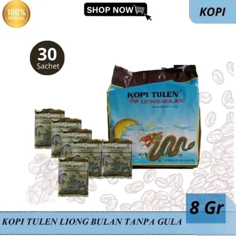 Kopi Liong Bulan 1 Pak Gratis Ongkir 🏷️ Harga Murah Mei 2026