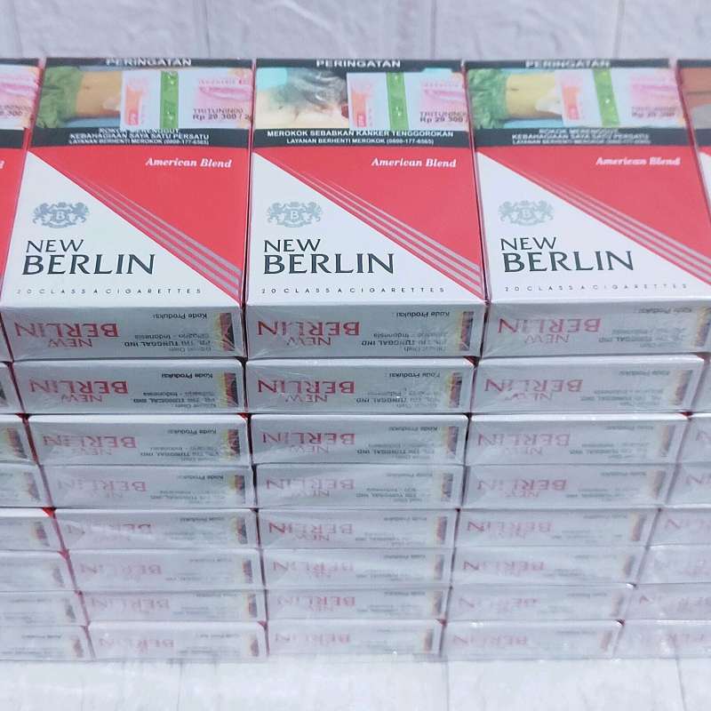 Promo Rokok New Berlin American Blend 20 Batang Diskon 10% Di Seller ...