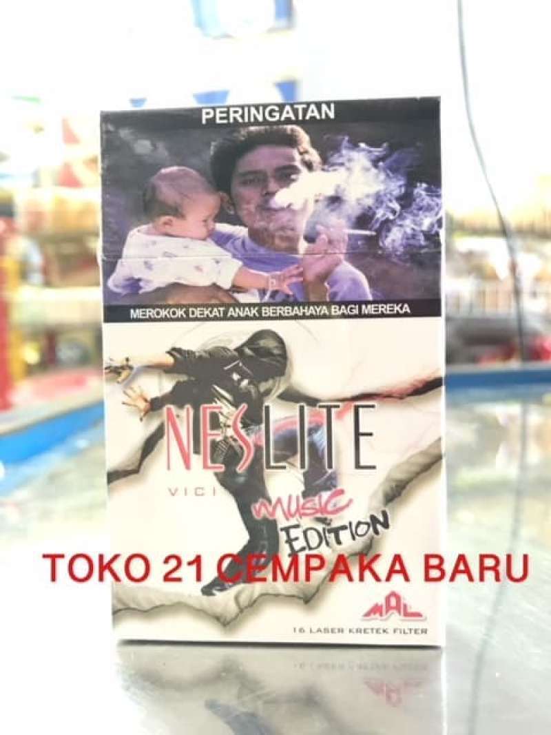 Jual Rokok NESLITE PUTIH 16 BATANG | White Kretek Filter Rokok ...