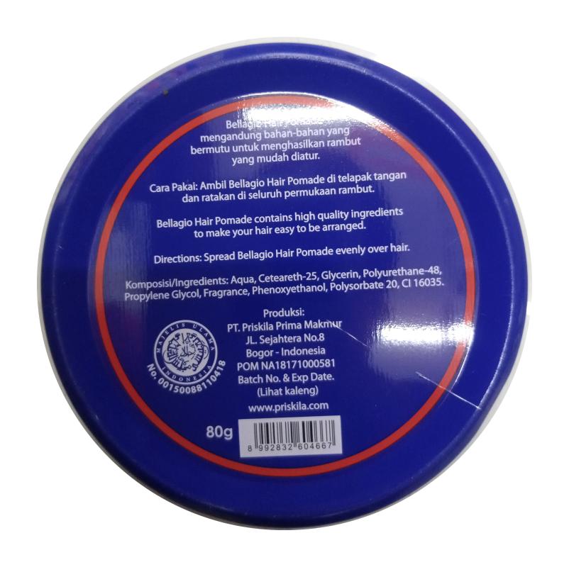 Jual BELAGIO POMADE MINYAK RAMBUT PRIA di Seller JAMBULSHOOP - Cipayung ...