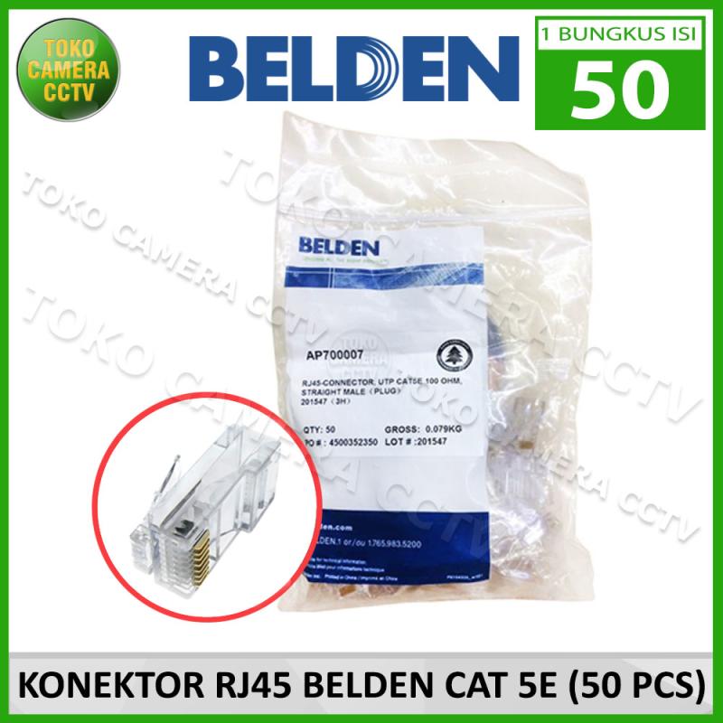 Daftar Harga Connector Rj45 Belden Isi 100 Pcs 🔥 Original & Spesifikasi ...