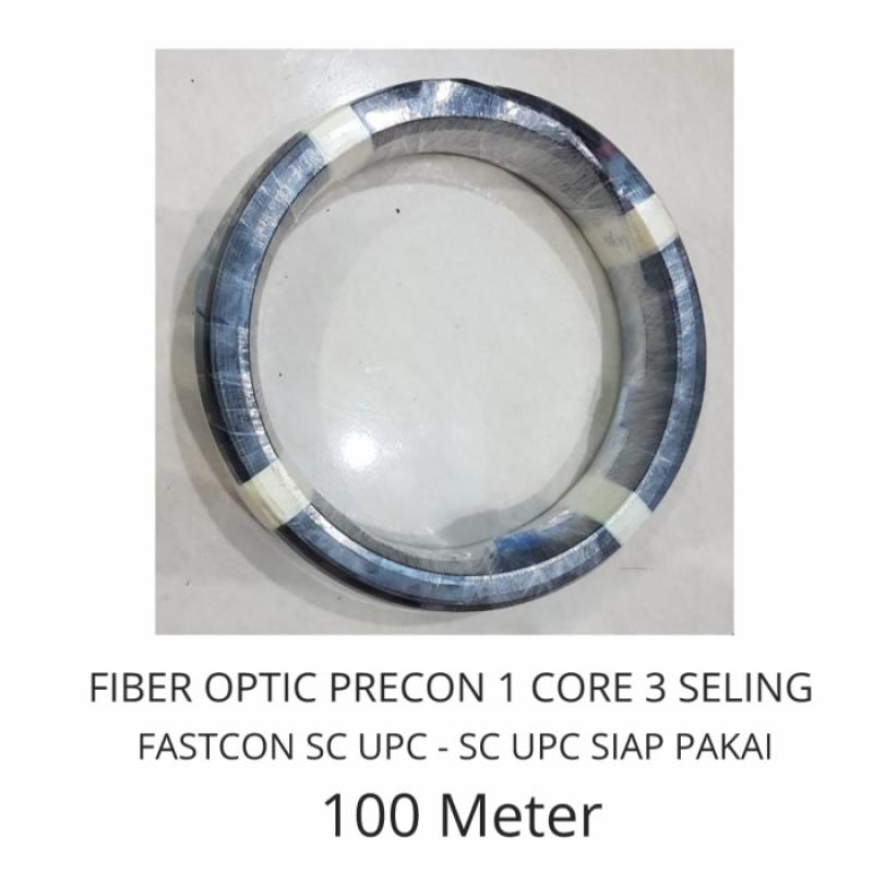 Promo Kabel Fiber Optic/optik 1 Core 100m Ada Seling & Fastcon Siap ...