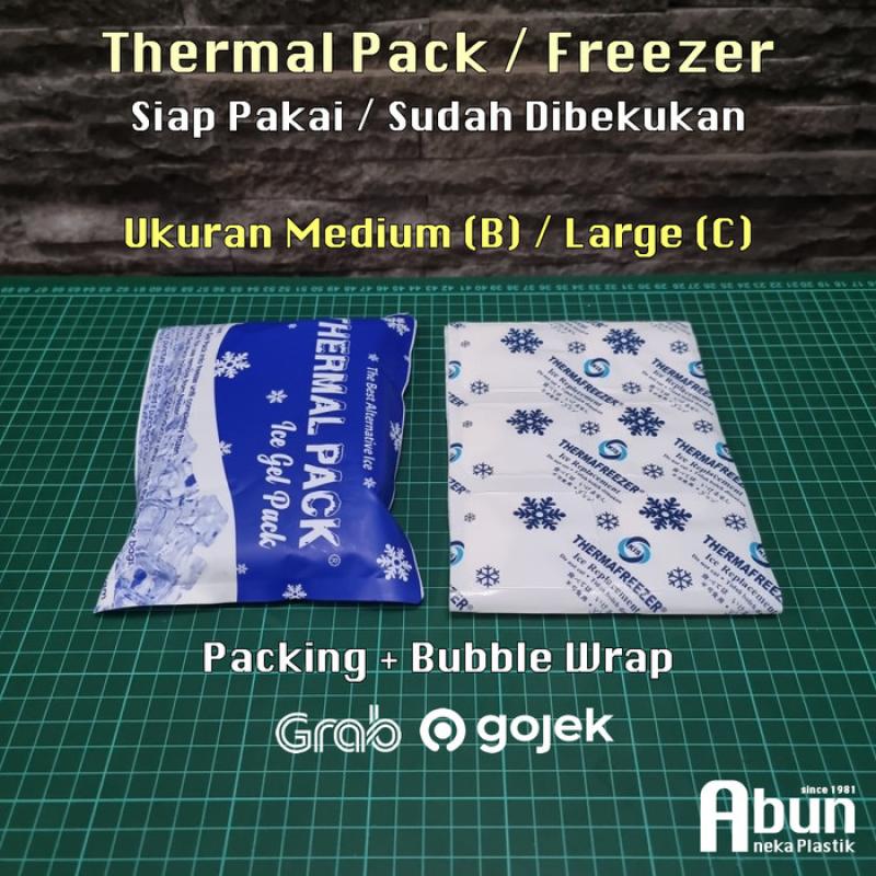 Jual Ice Pack Kotak 15 15 Cm Ice Gel Thermafreeze Blue Dry Ice Di ...