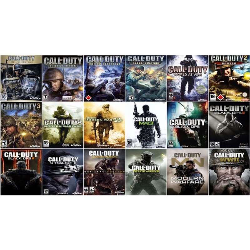 Jual Call Of Duty Paket Lengkap Semua Seri Untuk Pc Laptop Di Seller Rihils - Rihils Shop - Kota ...