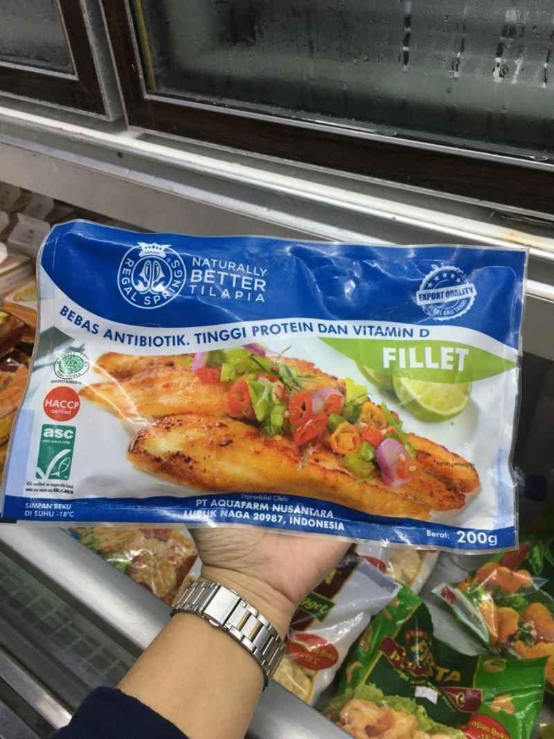 Jual Tilapia daging ikan nila fillet 200gr Halal di Seller Mrbenshope ...