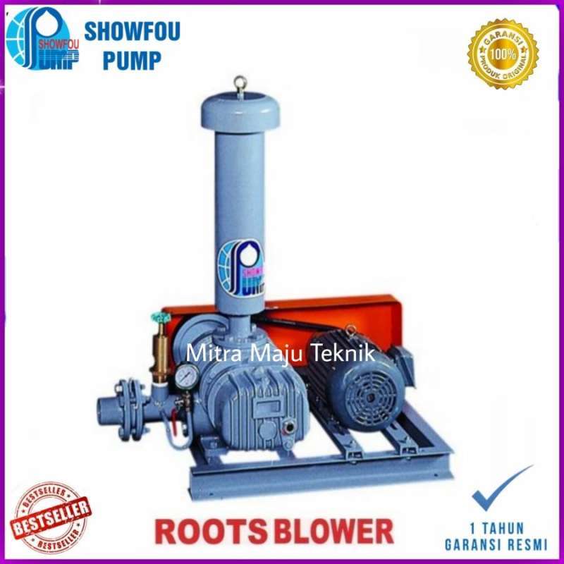 Jual Root Blower Showfou Rlc-100 Three Lobes 15hp 11kw 380v Showfou Rlc ...
