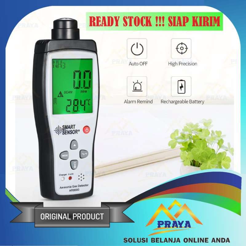 Jual BARU ! Ammonia Gas Detector Smart Sensor AR8500 NH3 Amonia AR-8500 ...