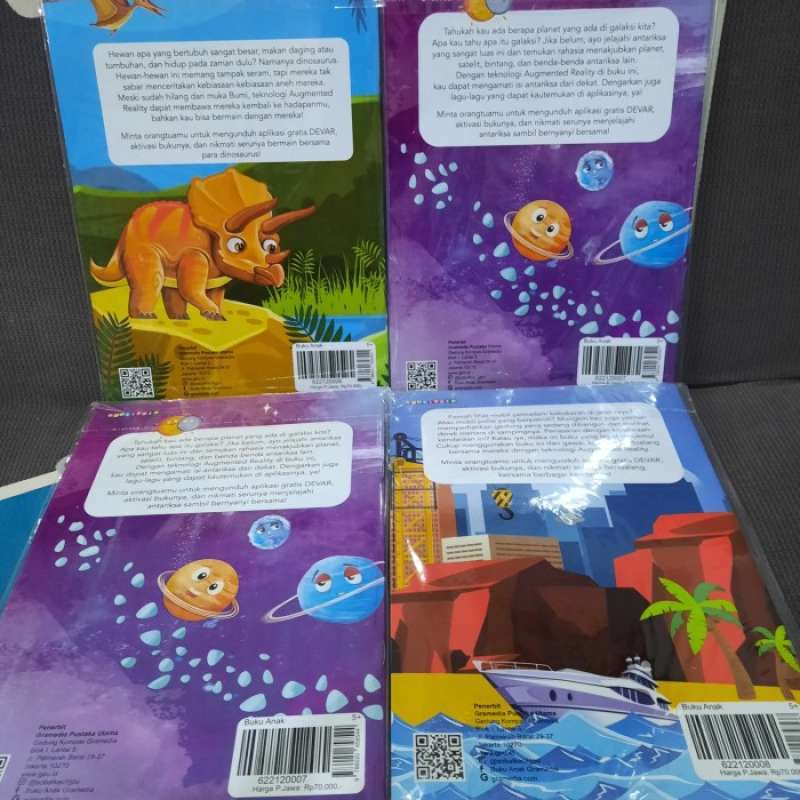 Promo Ensiklopedia 4d Junior Buku Anak Devar Augmented Antariksa ...