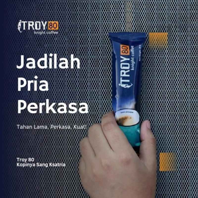 Jual Kopi Troy 80 Original Kemasan 1 Sachet Untuk Stamina Pria Di ...