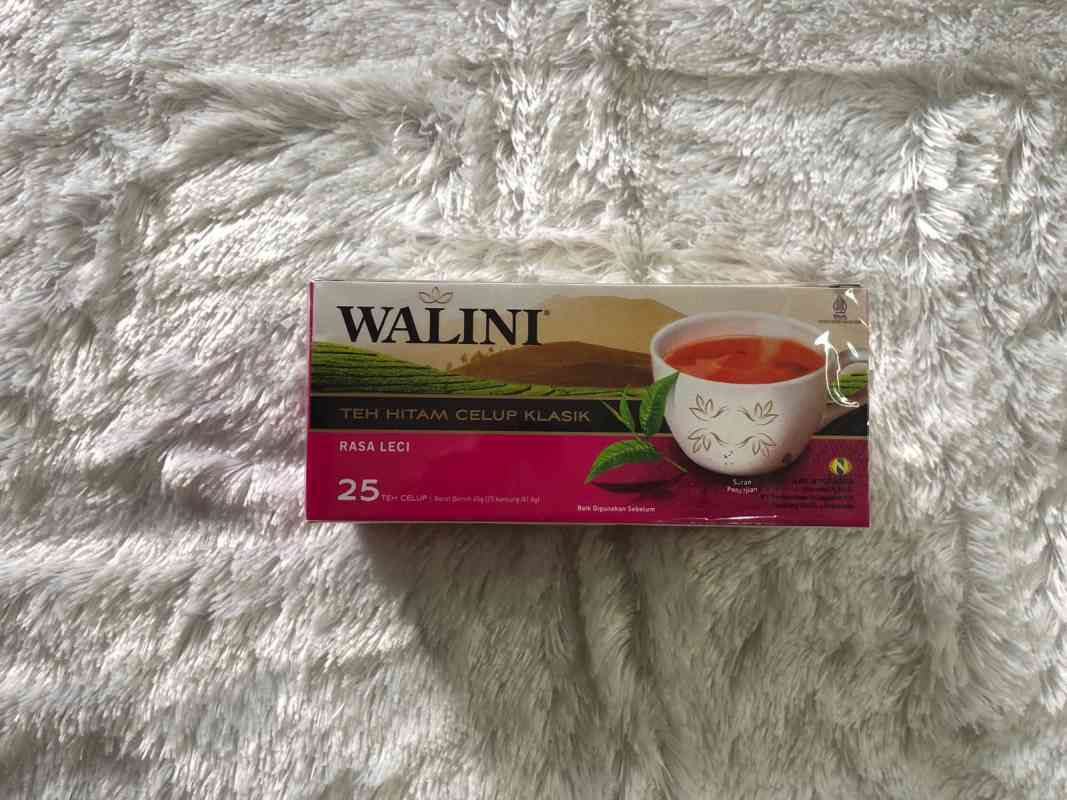 Jual Walini Black Tea Classic Lychee 25 Tea Bags Di Seller Sahabat ...