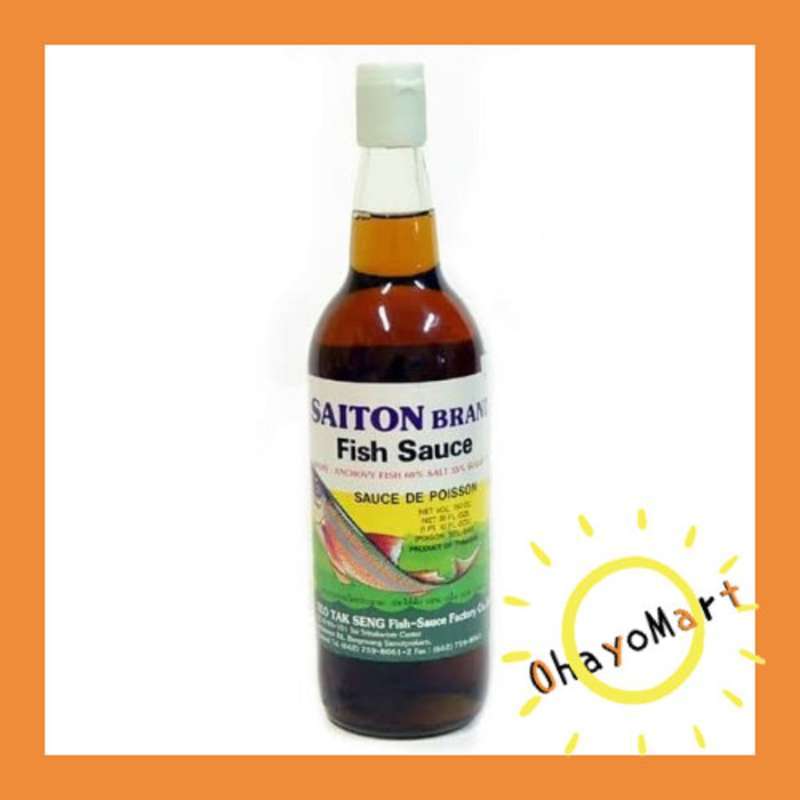 Jual Saiton Brand Fish Sauce/ Tao Tak Seng / Kecap Ikan 750ml Di Seller ...