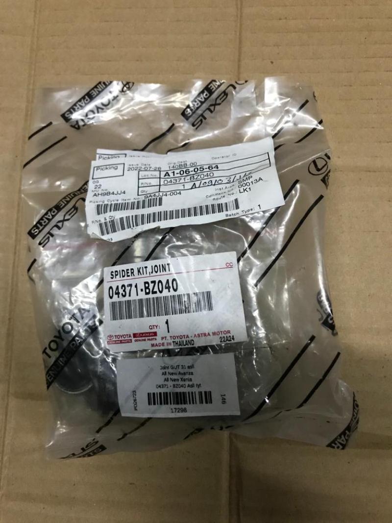Jual Spider Kit,joint Avanza Xenia All New 12 F651 04371-bz040 Asli ...
