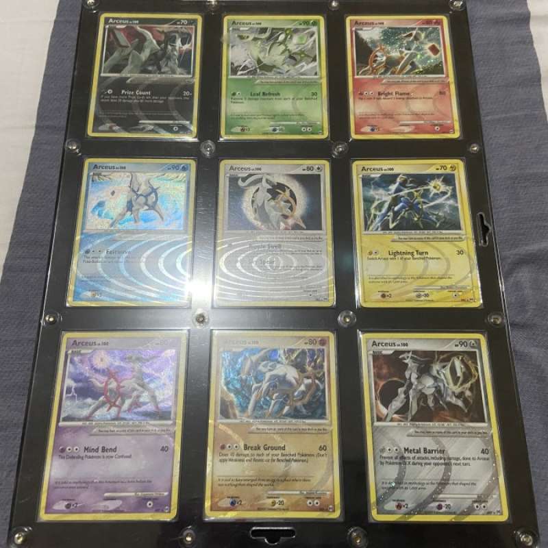 Promo Kartu Pokemon TCG EN Platinum Arceus Secret Rare Complete Set AR ...