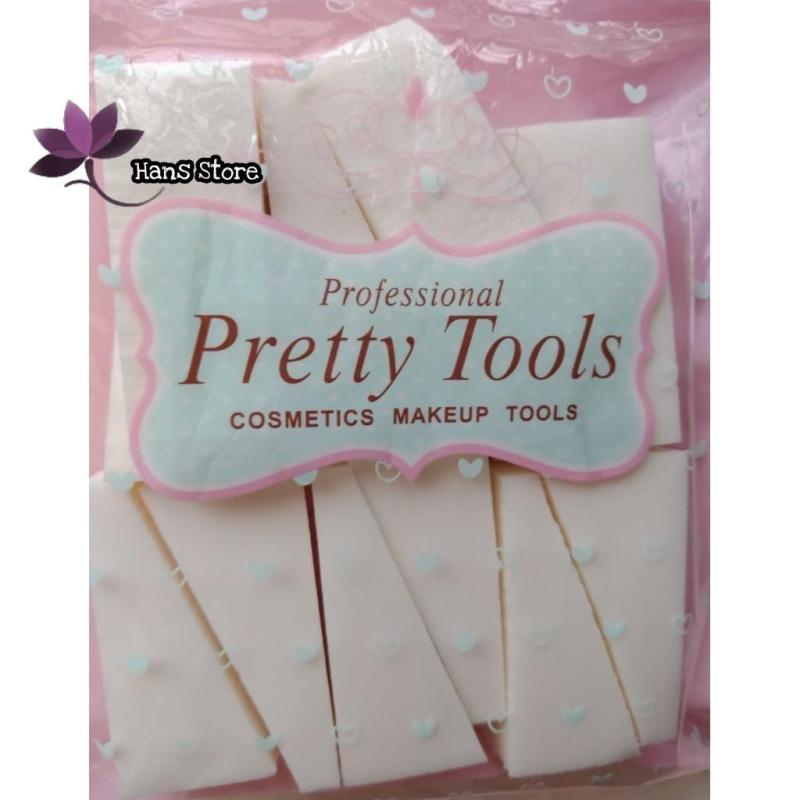 Jual Sponge Lingkaran Segi Tiga / Lingkaran Hati / Segitiga Putih ...