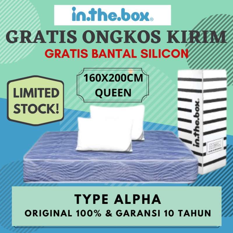 Jual Inthebox Alpha Kasur Spring Bed Original Murah - Harga Diskon Mei ...