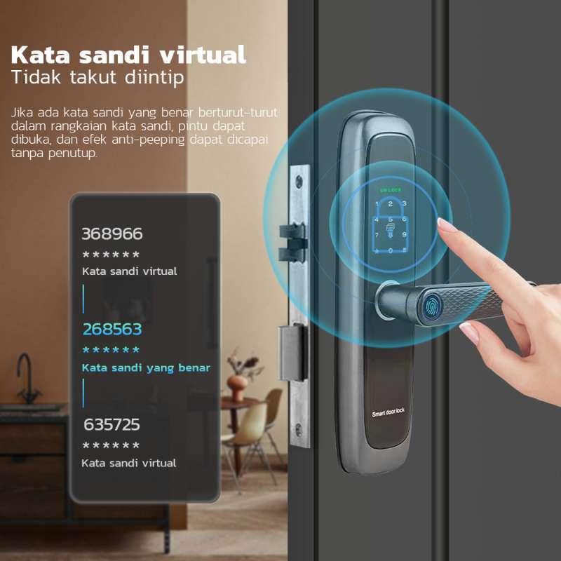 Jual Kadonio Kunci Pintu Bluetooth Pintar Handle Kunci Pintu Sidik Jari ... Jual Kadonio Kunci Pintu Bluetooth Pintar Handle Kunci Pintu Sidik Jari ...